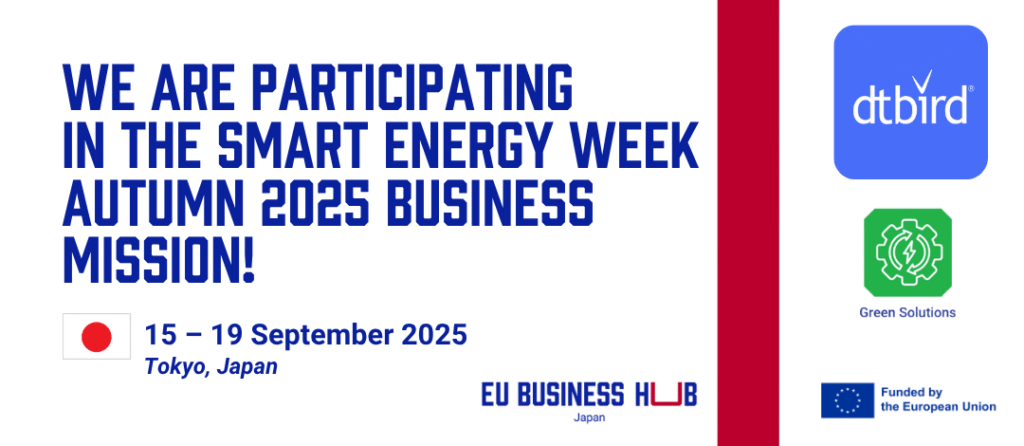 DTBird selected for EU Business Hub Japan 2025 mission! - DTBird